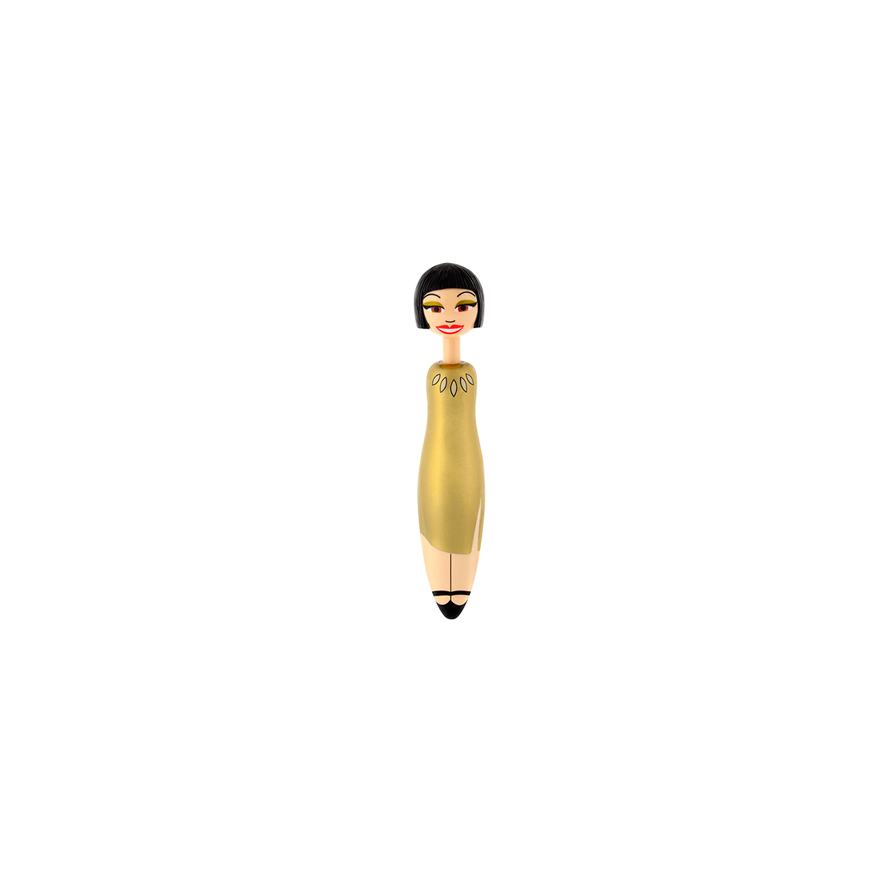 Retractable ballpoint pen - Fashion Girl Pen - Gold - Pylones