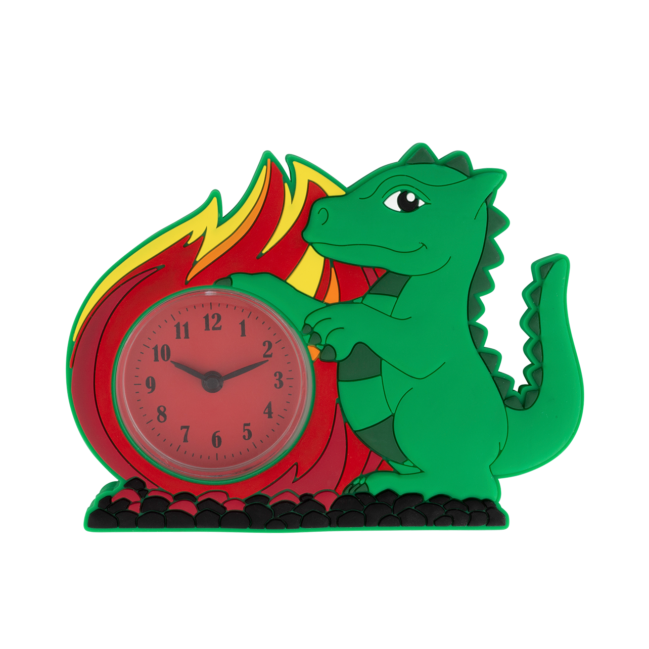 Alarm clock - Funny Clock - Green Dragon - Pylones