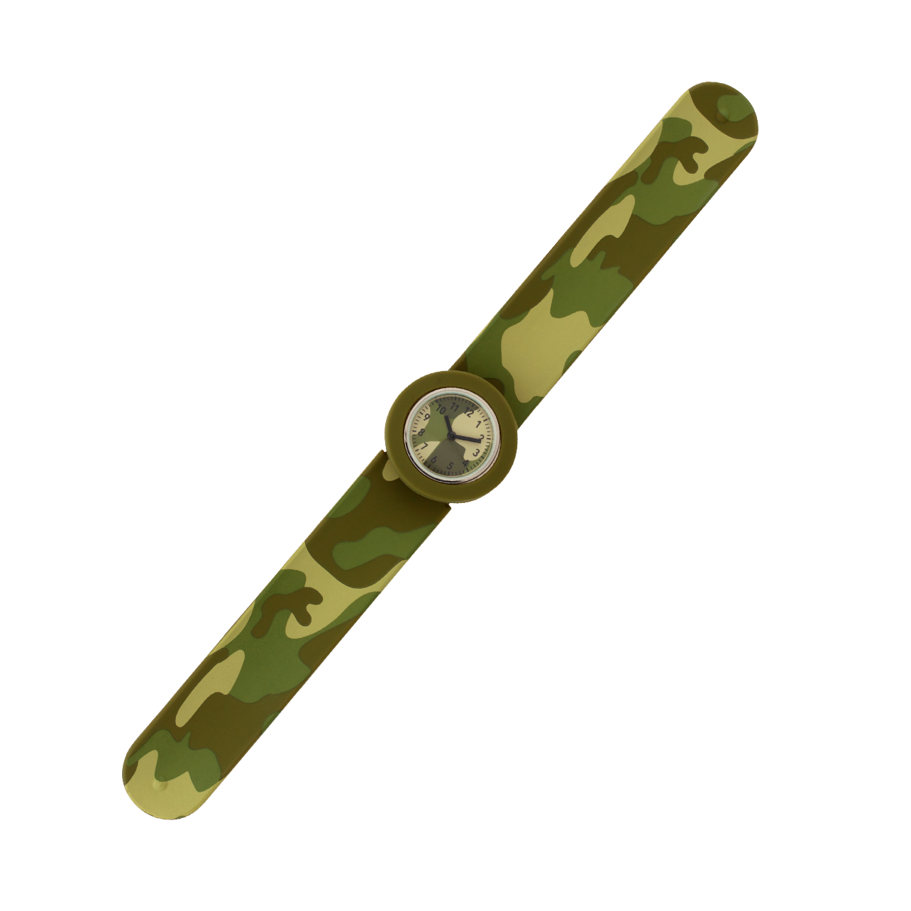 Trendy Time - Slap watch - Camouflage Green - Pylones