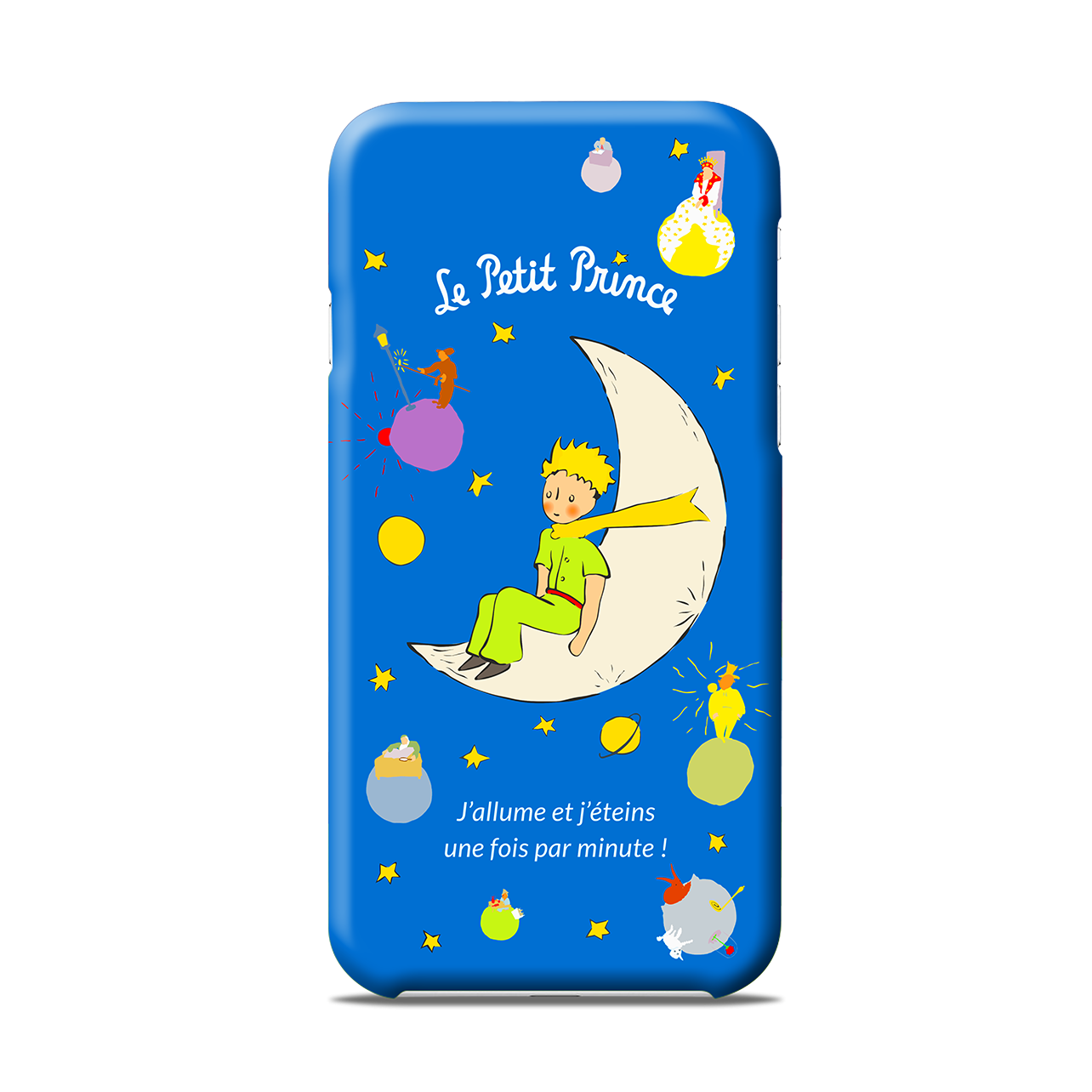 Case for iPhone 6S/7/8 - I Cover 6S/7/8 - Le Petit Prince Blue - Pylones