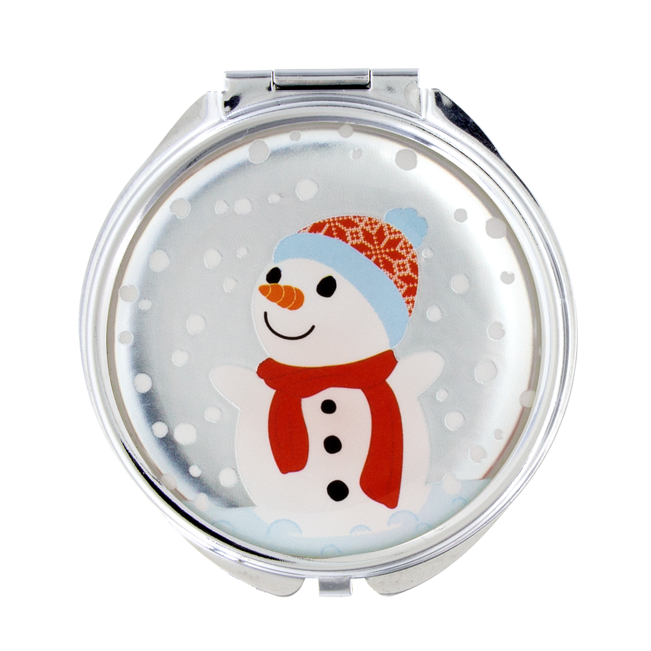 Pocket mirror - Lady Look - Snowman - Pylones