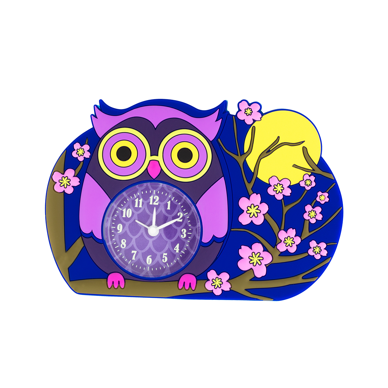 Alarm clock - Funny Clock - Blue Owl - Pylones