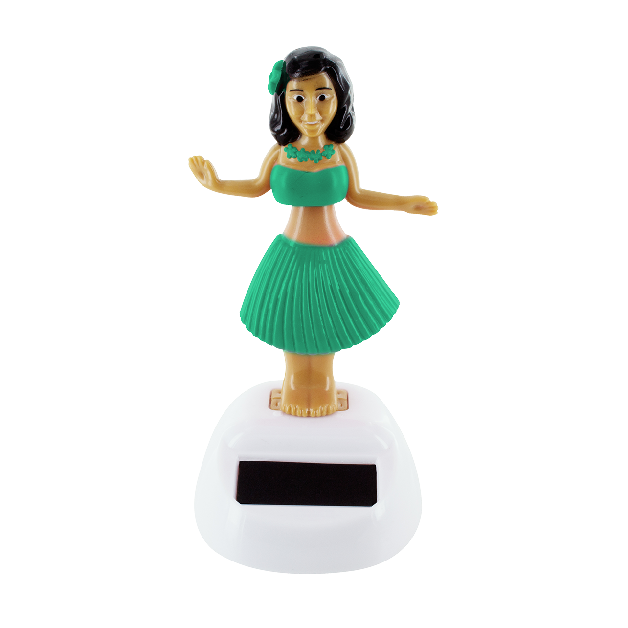 Solar-powered hula girl - Hawaïan Girl - Turquoise - Pylones