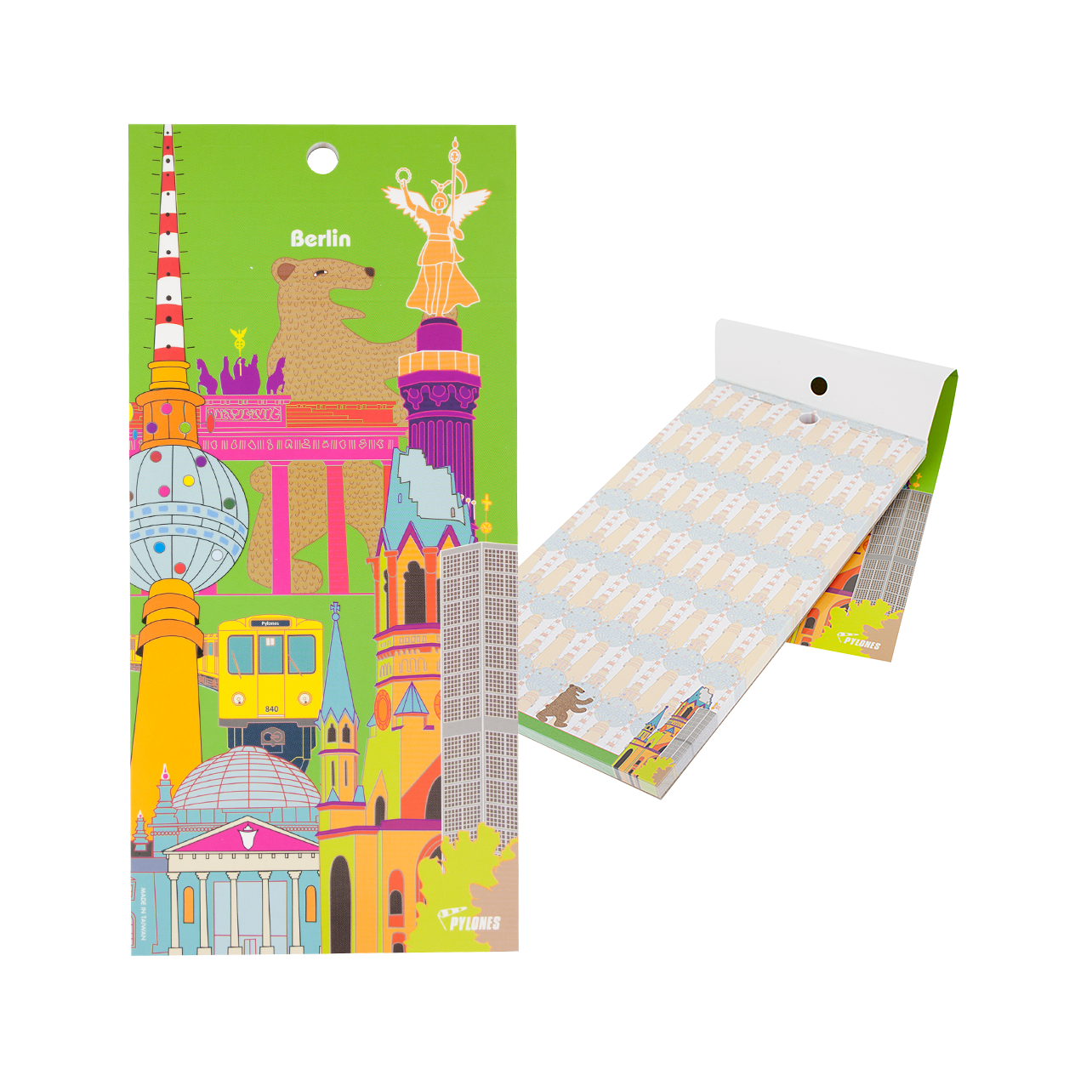 Bloc note magnétique - Formalist - Berlin - Pylones