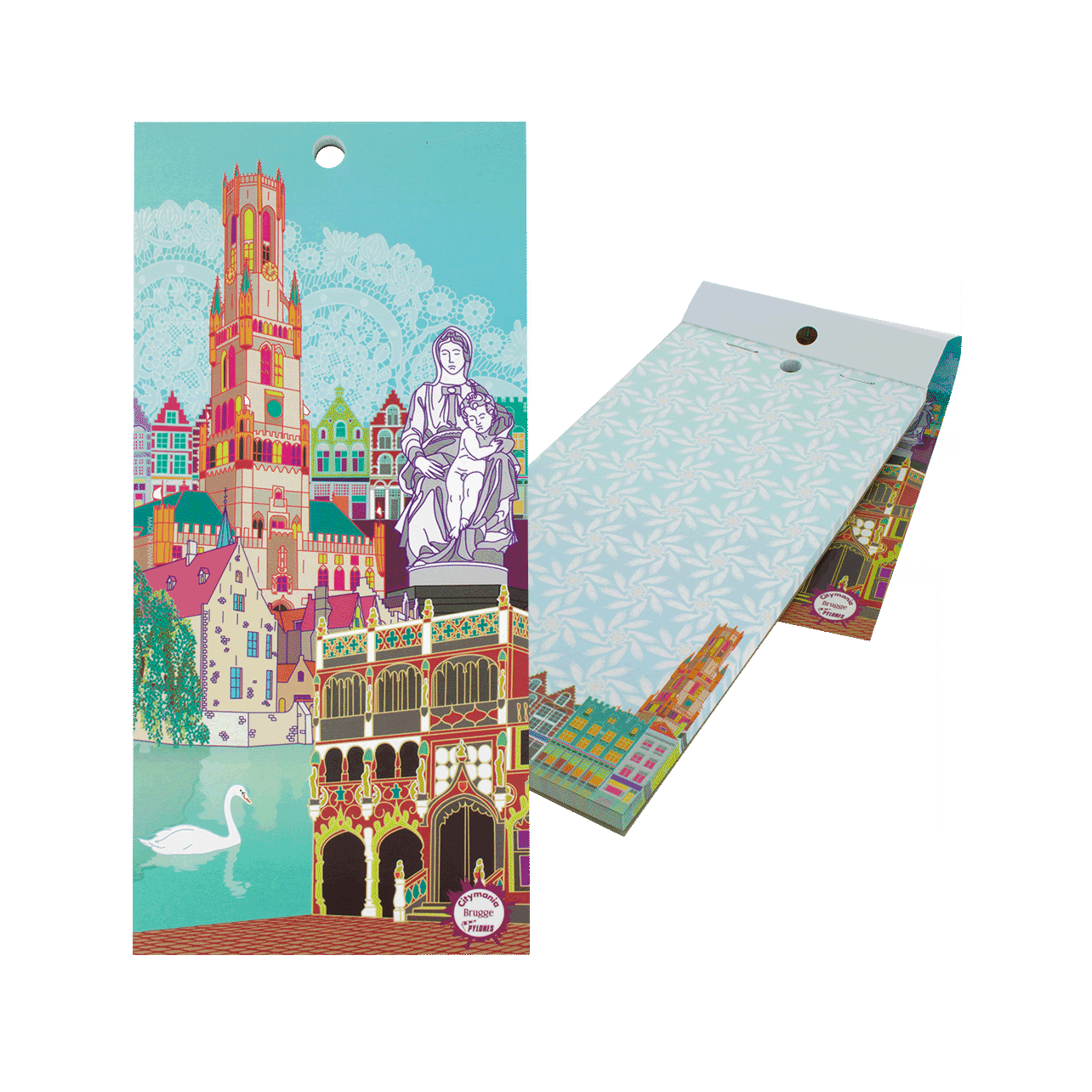 Magnetic memo block - Formalist - Bruges - Pylones