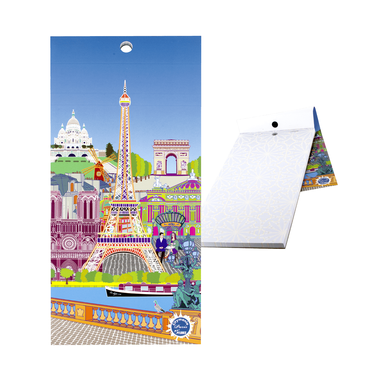 Magnetic memo block - Formalist - New Paris - Pylones