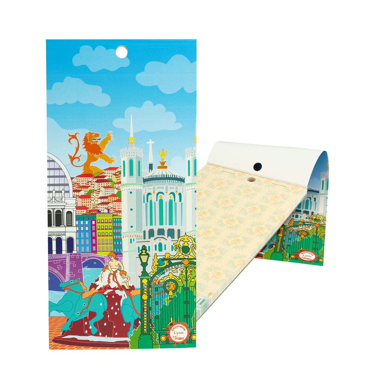 Bloc note magnétique - Formalist - Lyon 2 - Pylones