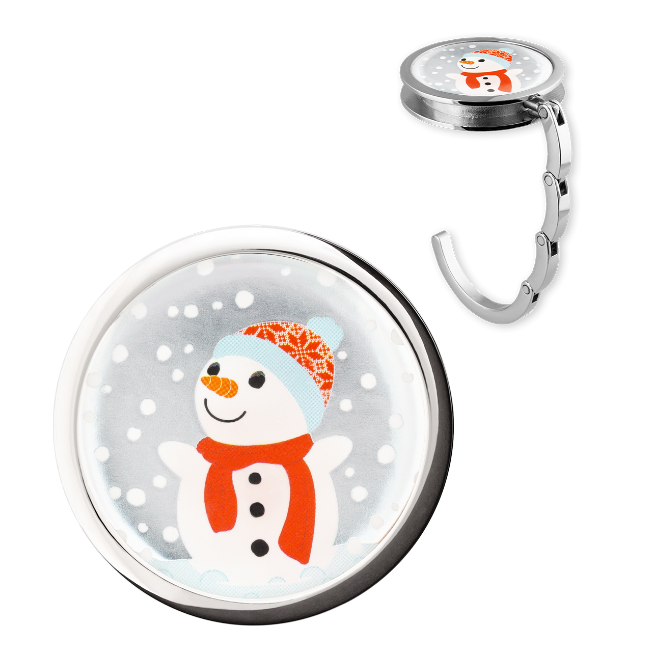 Handbag hook - Dîner en Ville - Snowman - Pylones