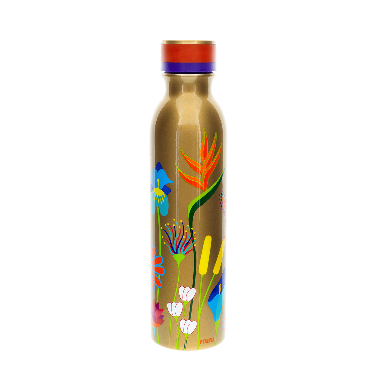 Thermal flask - Keep Bottle - Jardin Fleuri Gold - Pylones
