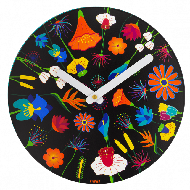 Clock - Happy Time - Coquelicots - Pylones