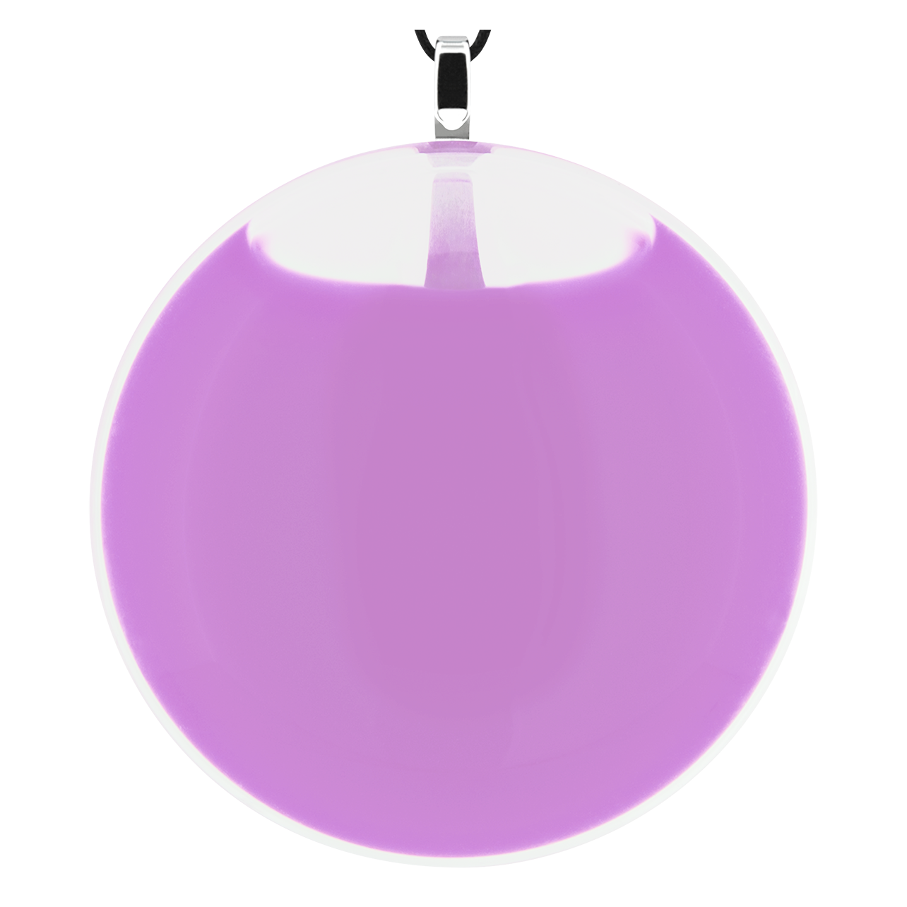 Necklace - Galet Giga Milk - Lilas - Pylones