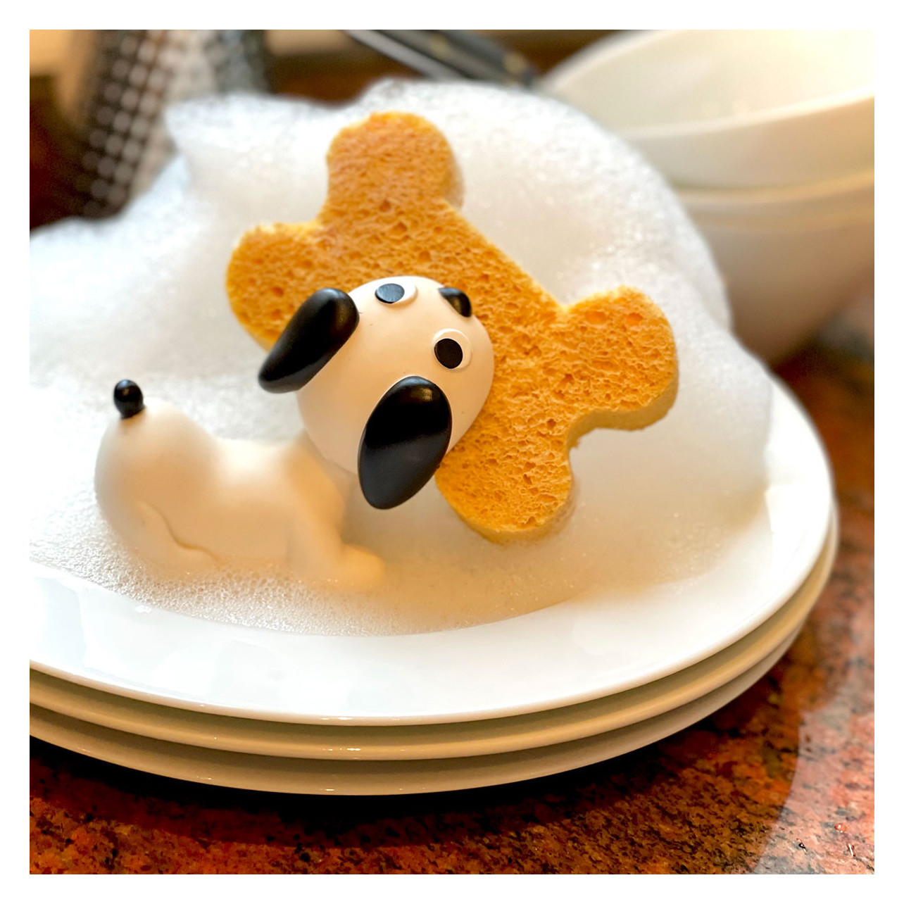 Sponge holder design and original - Clean - White - Pylones