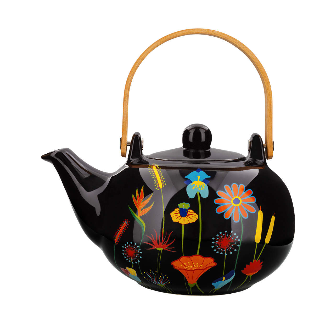 Japanese style teapot - Matinal Tea - Jardin Fleuri - Pylones