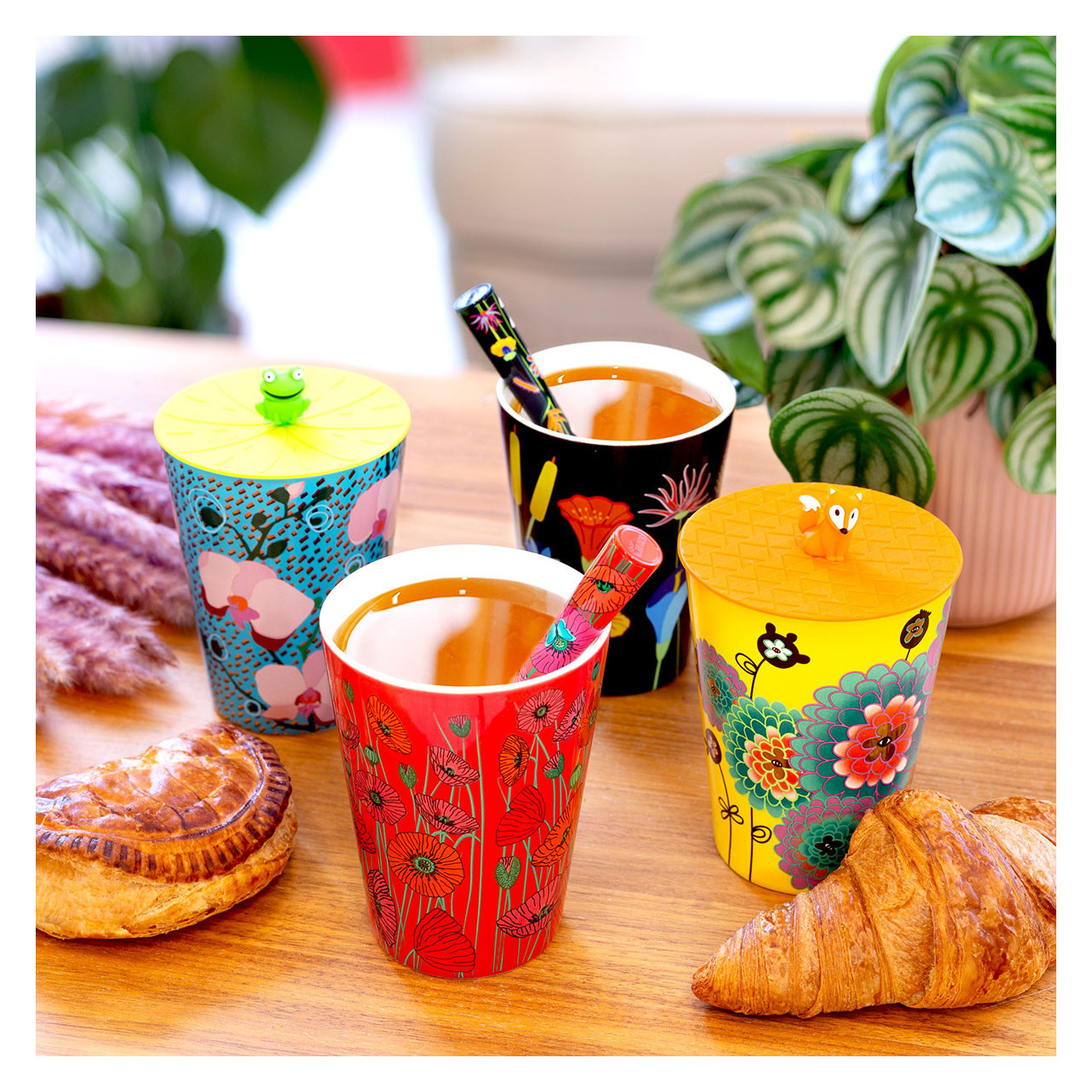 Mug 45 cl - Maxi Cup - Coquelicots - Pylones