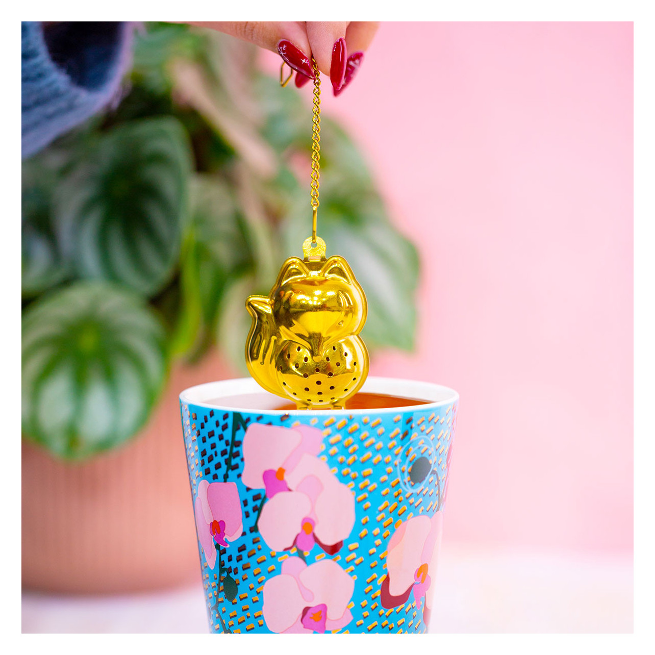 Infusore per tè - Anitea - Volpe Gold - Pylones