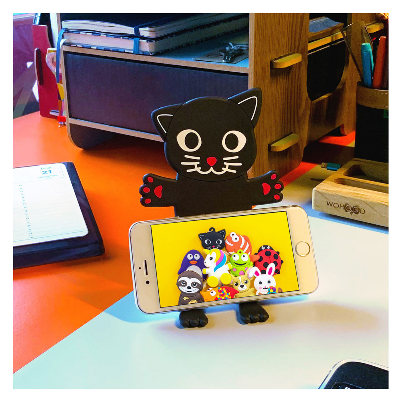 Porta telefono - Ani-stand - Gatto - Pylones