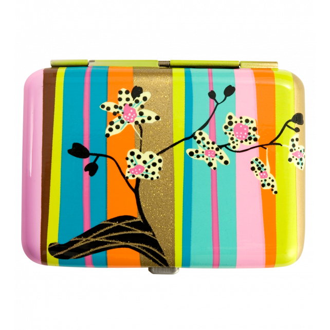 Boite / Etui à cigarettes original slim pour femme en métal ...