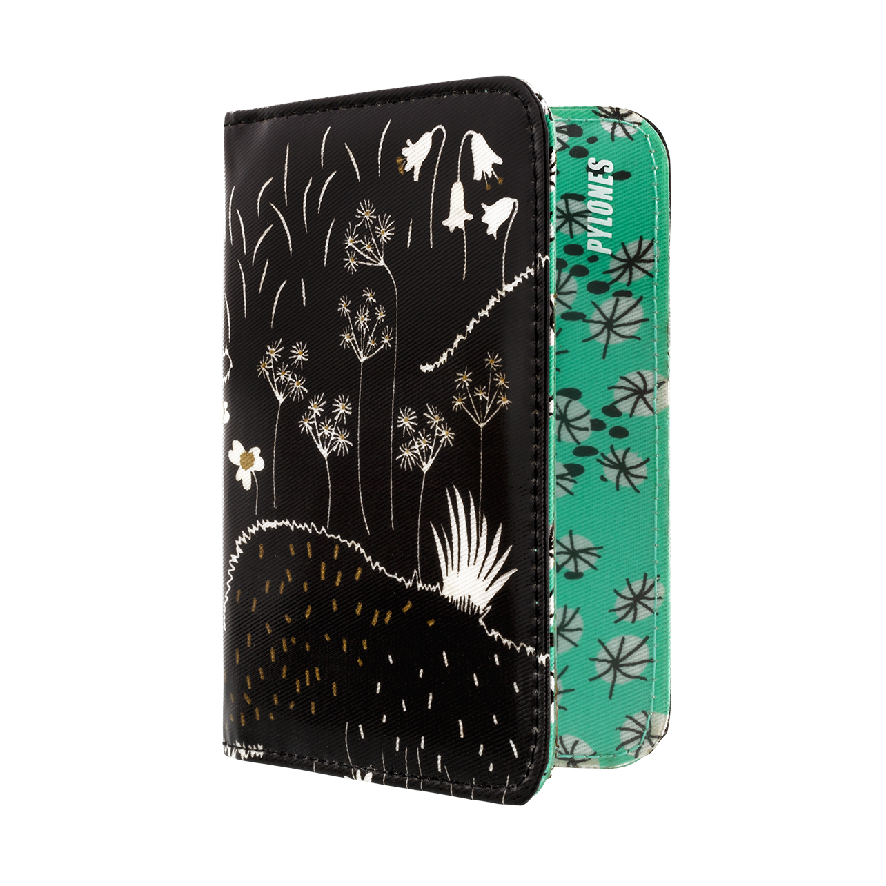 Reisepasshülle - Voyage - Black Board - Pylones