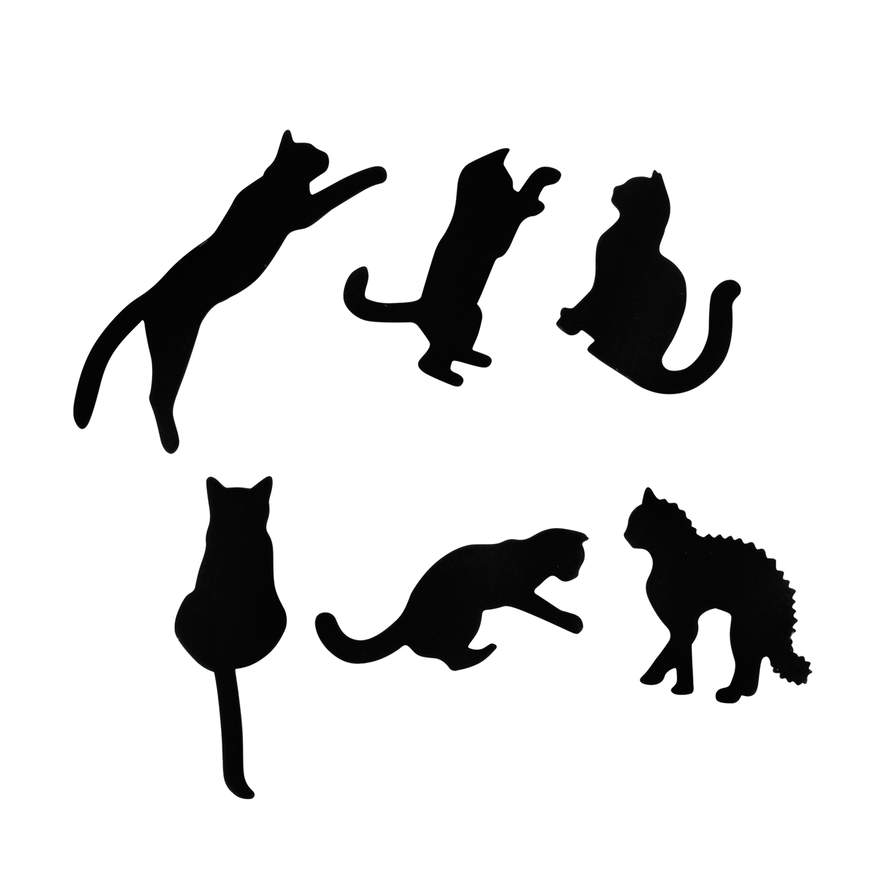 Set of magnets - Magnetic - Black Cat - Pylones