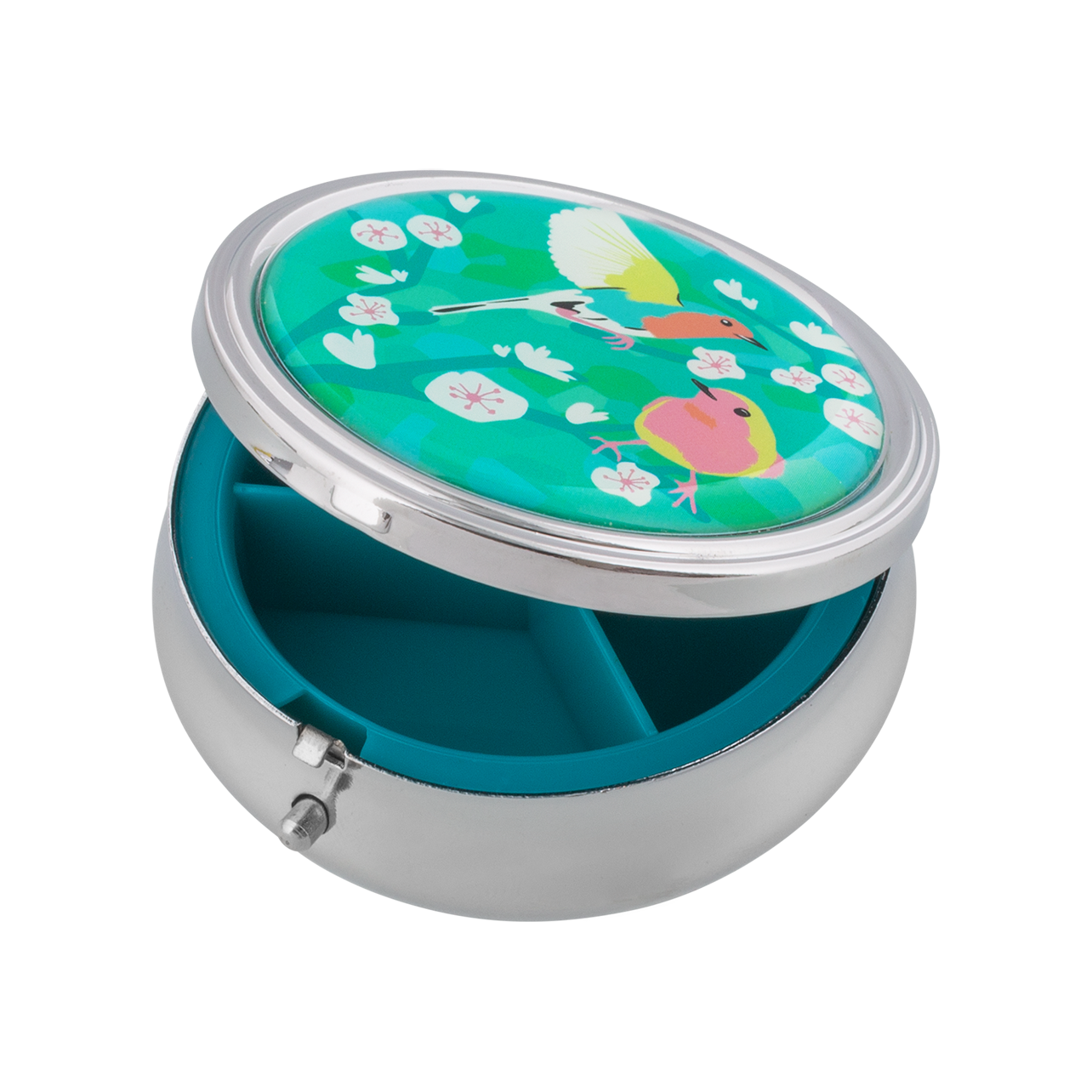Pill box colorful - Posologik - Birds - Pylones