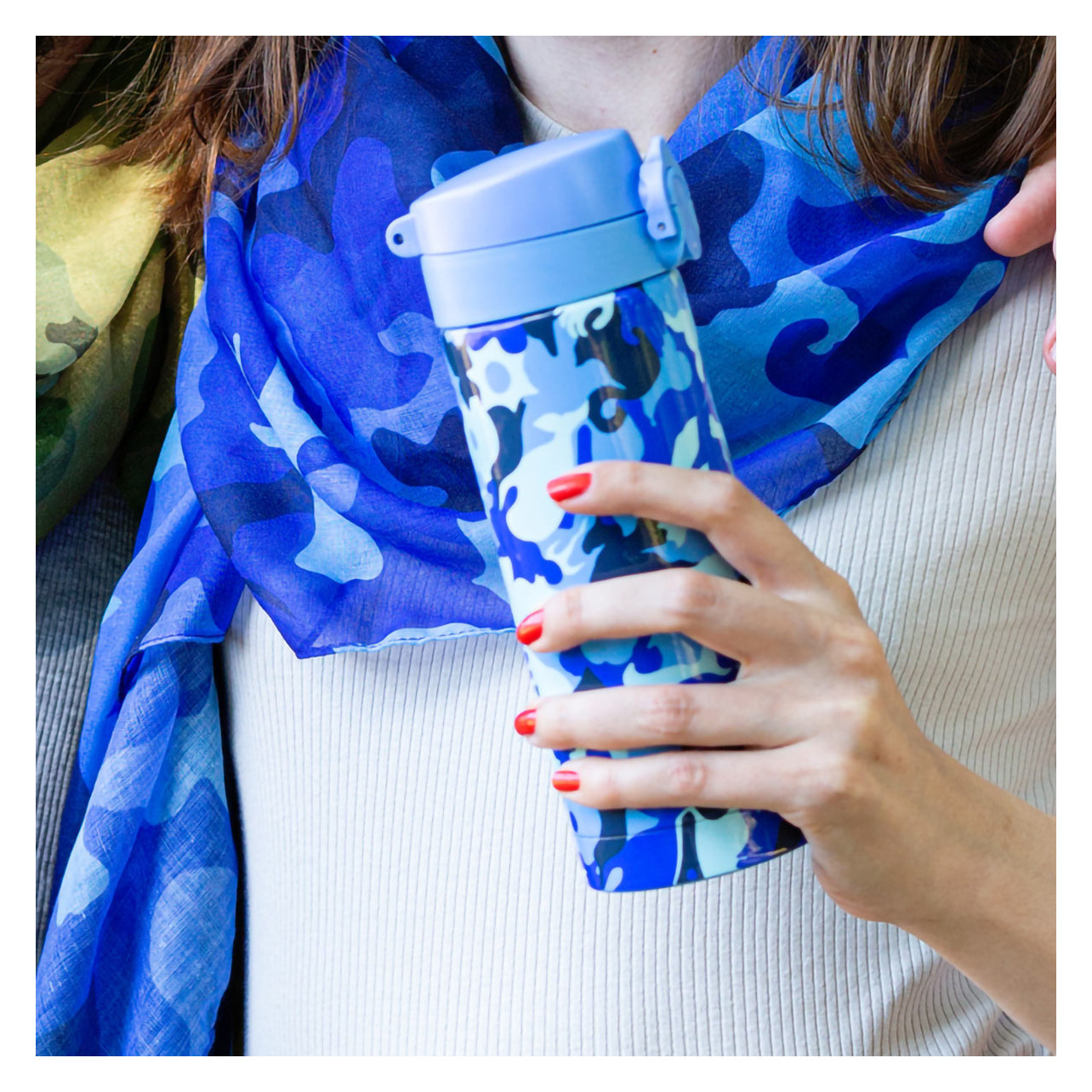 Thermal cup - Keep Cool Click - Camouflage Blue - Pylones