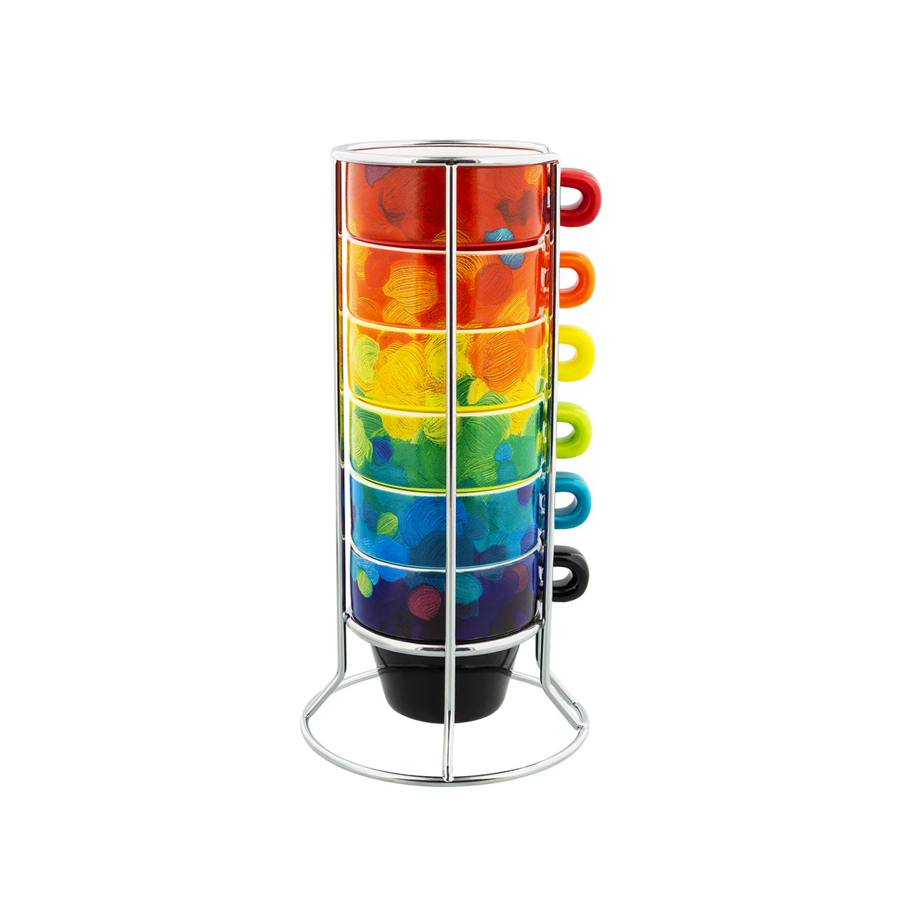 Stack of cups ristretto - Café stretto des artistes - Palette - Pylones