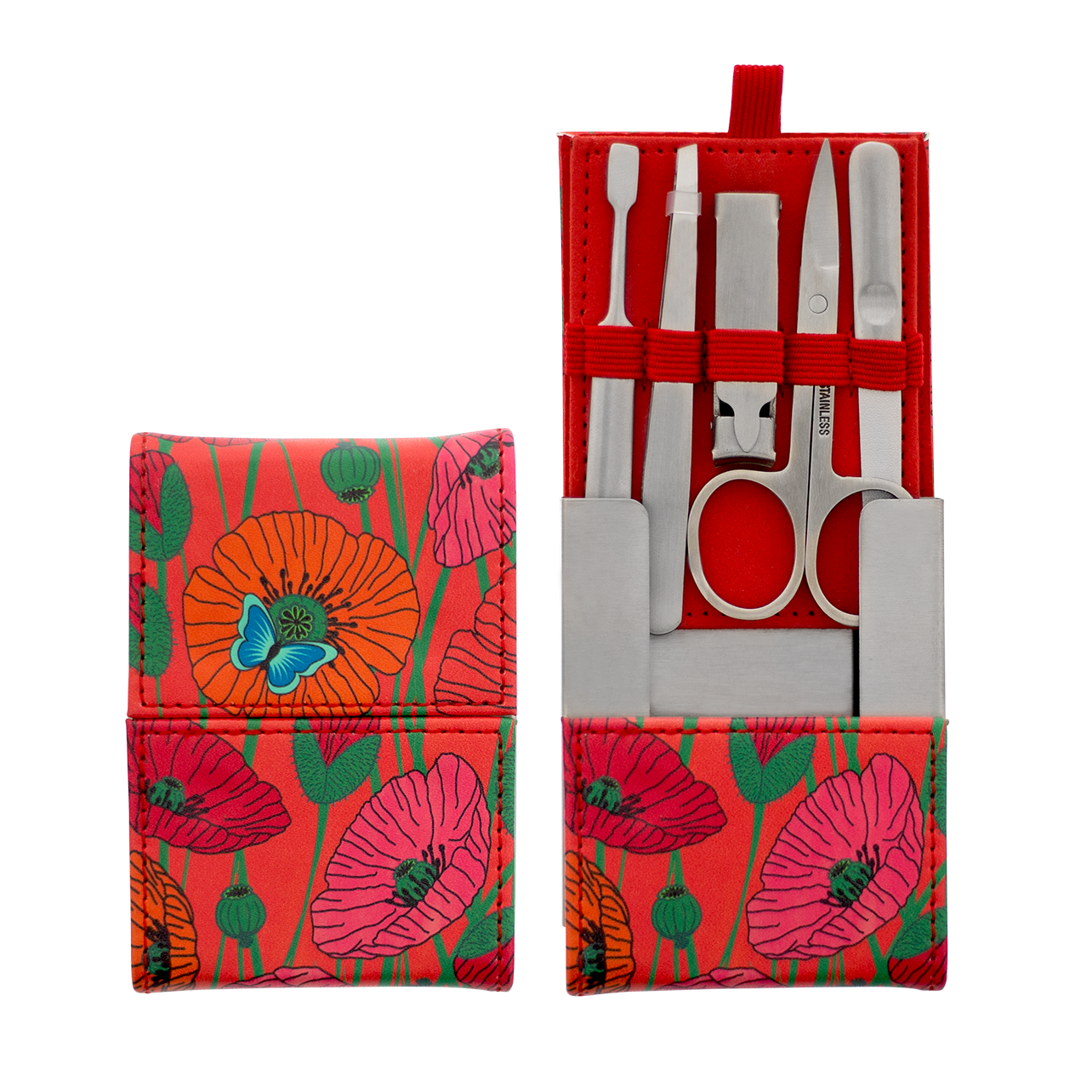 Manicure kit - Manu - Coquelicots - Pylones
