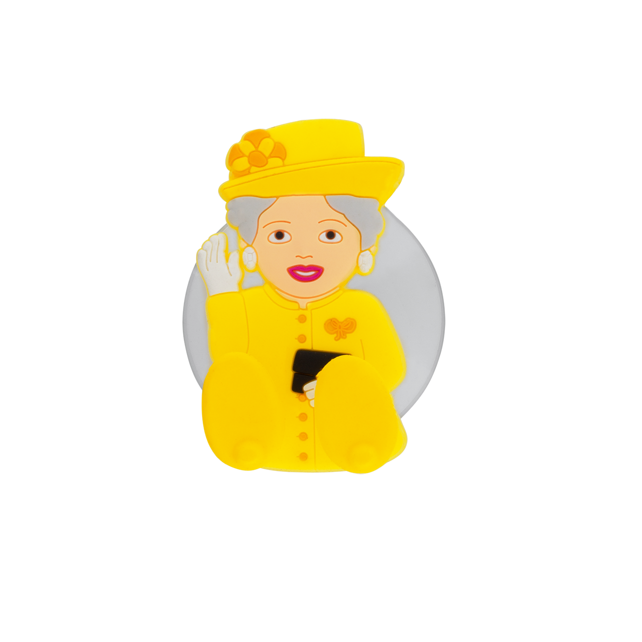 Toothbrush holder - Ani-toothi - Queen Yellow - Pylones