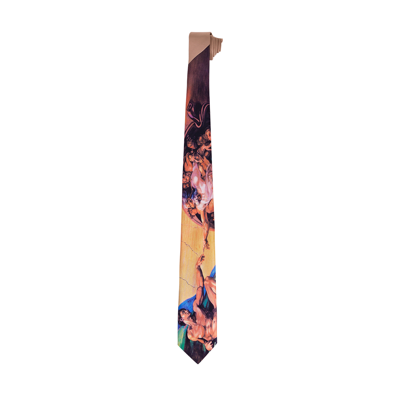 Vintage - Latex tie - The Creation Of Adam - Pylones