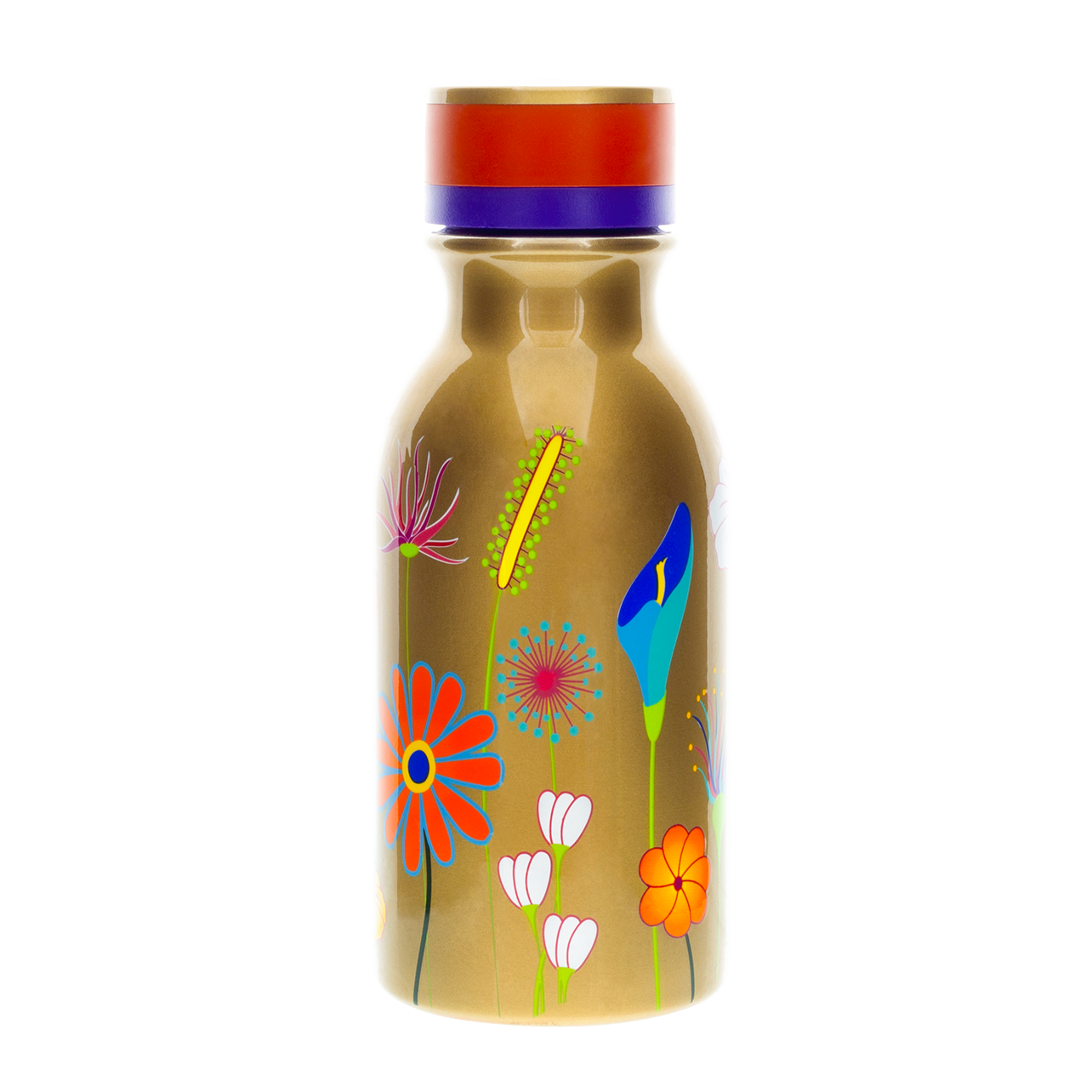 Thermal flask - Mini Keep Cool Bottle - Jardin Fleuri Gold - Pylones