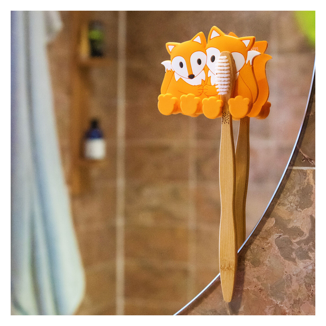 Toothbrush holder - Ani-toothi - Fox - Pylones