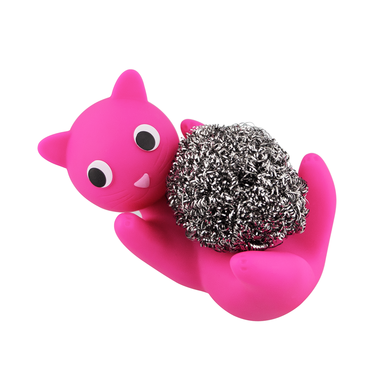 Metal sponge-holder - Max Le Ferrailleur - Pink - Pylones
