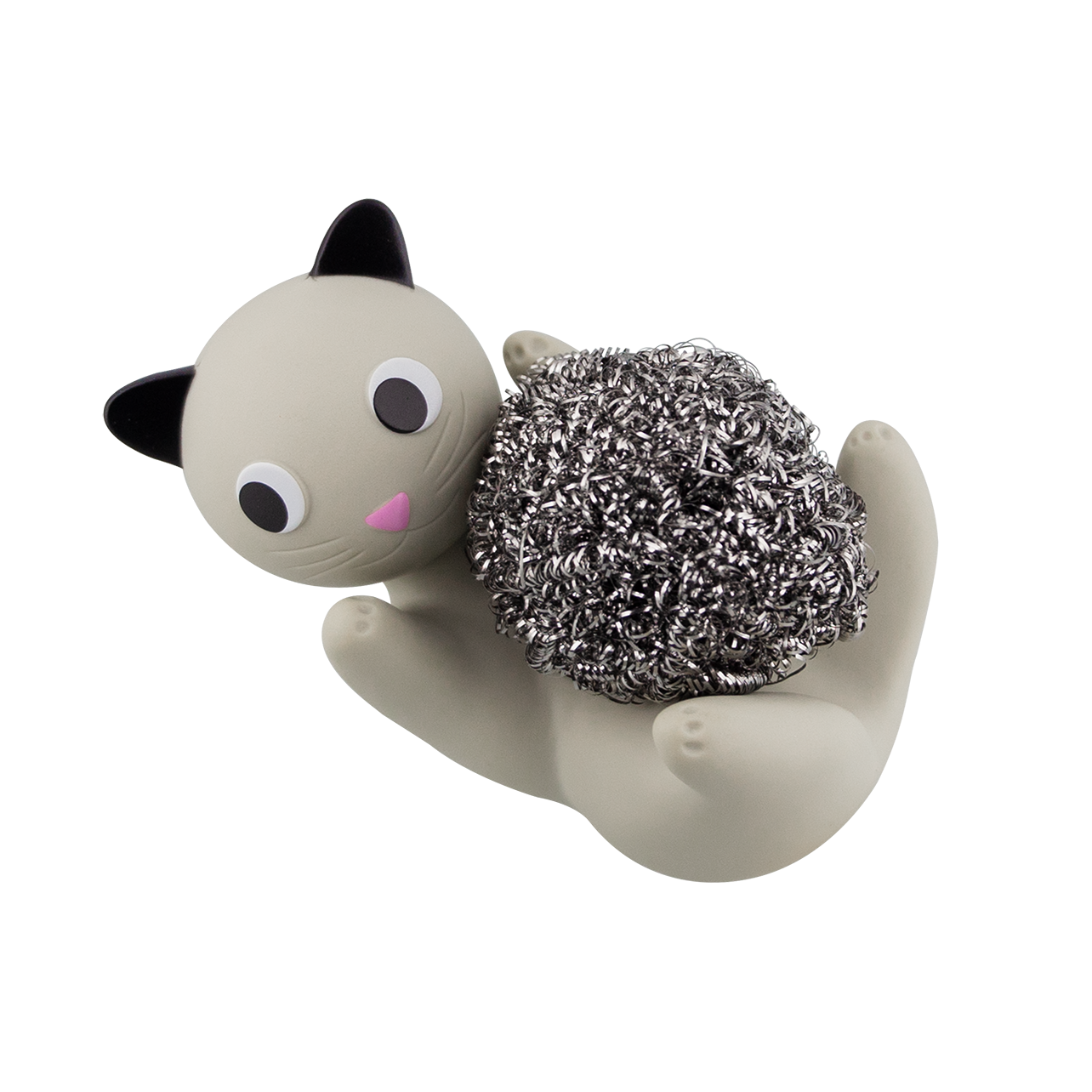 Metal sponge-holder - Max Le Ferrailleur - Gray - Pylones