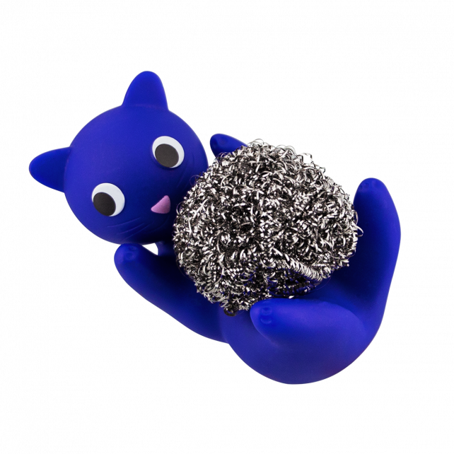 Metal sponge-holder - Max Le Ferrailleur - Black - Pylones