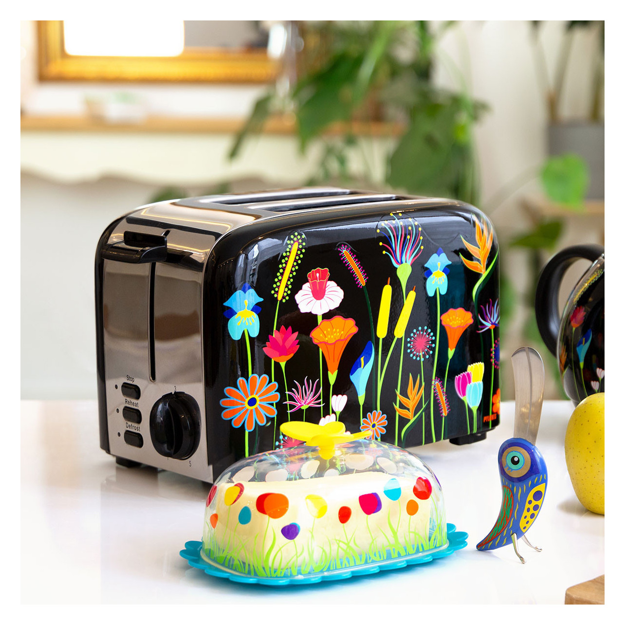 Toaster - Tart'in - Jardin Fleuri - Pylones