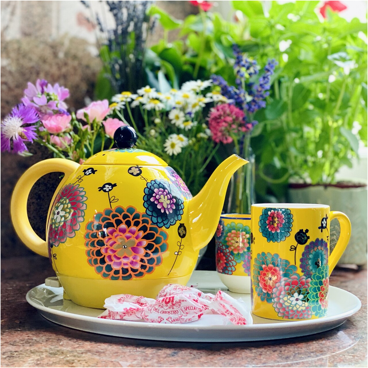 Electric kettle design - Byzance - Dahlia - Pylones