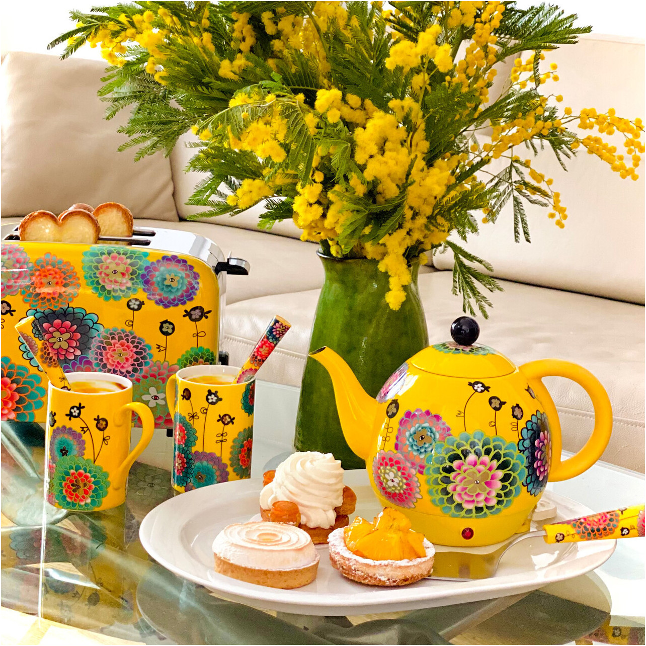 Electric kettle design - Byzance - Dahlia - Pylones