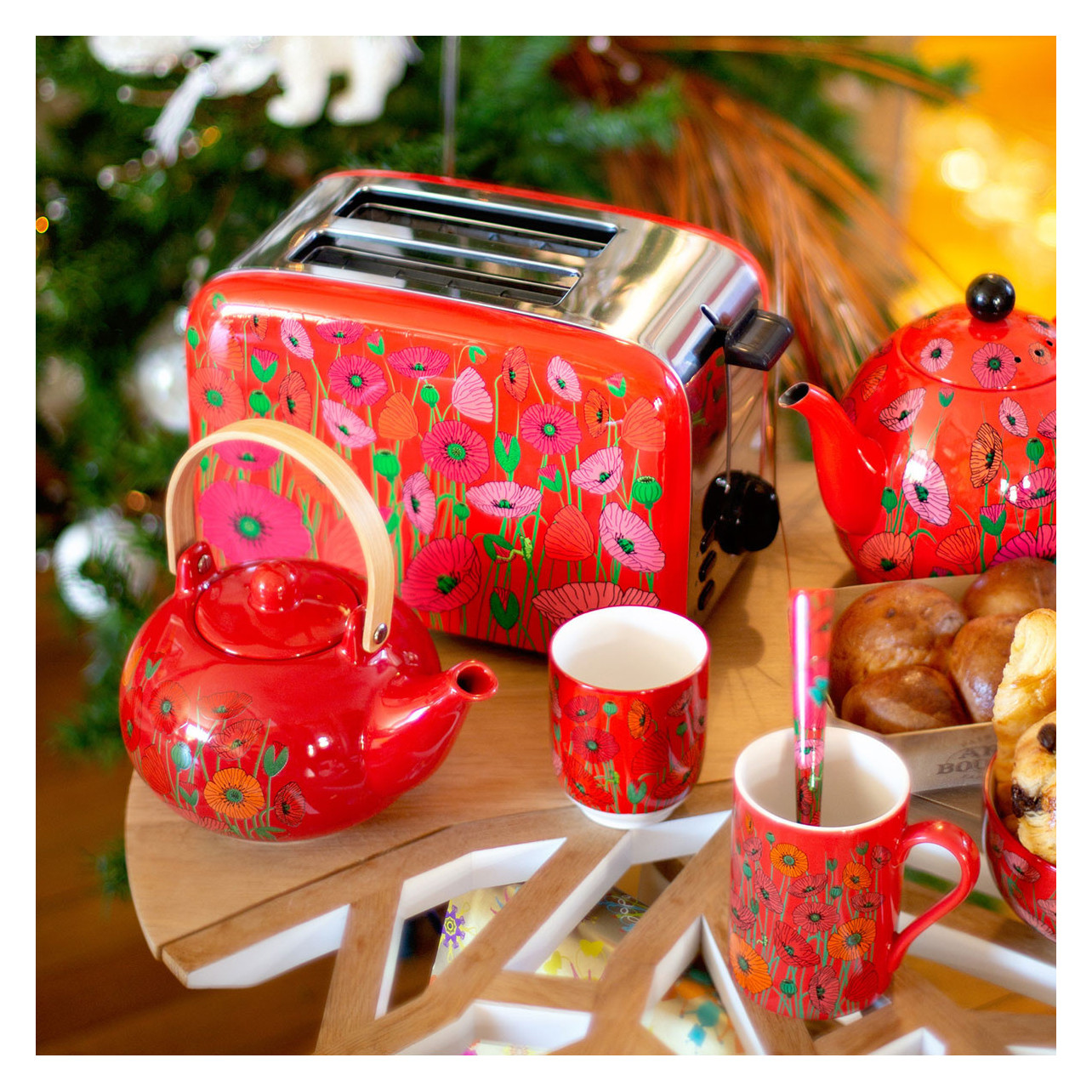 Toaster - Tart'in - Coquelicots - Pylones