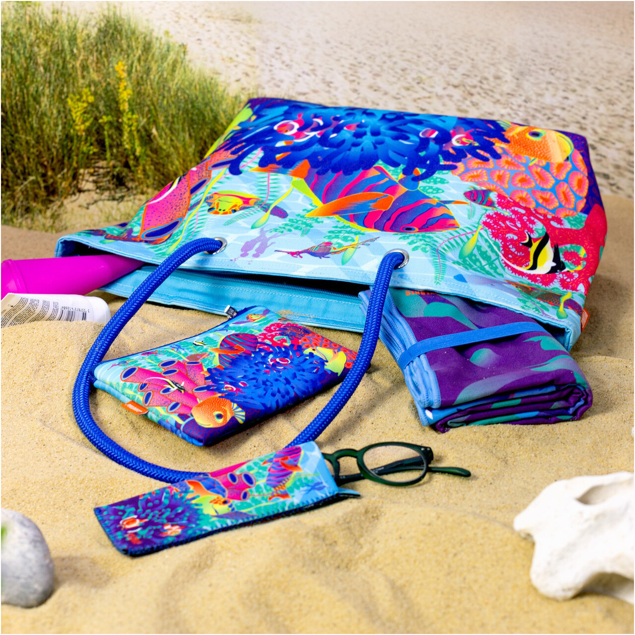 Shopping bag - My Daily Bag 2 - Fluocéan - Pylones