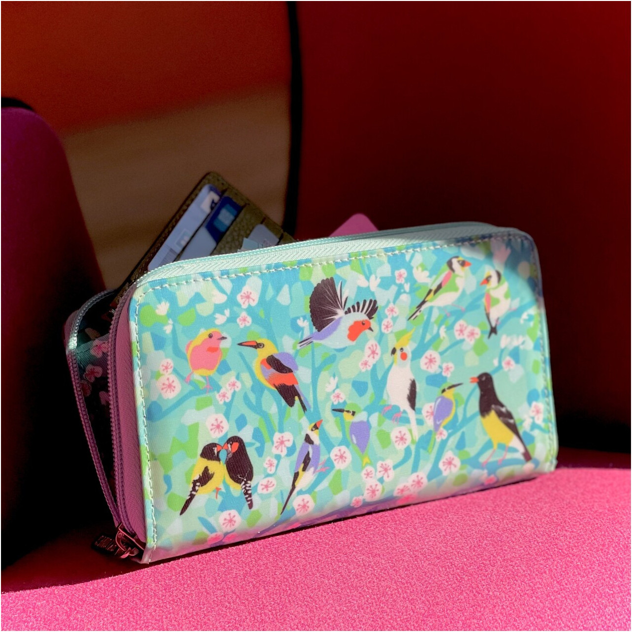 Wallet - Voyage - Birds - Pylones