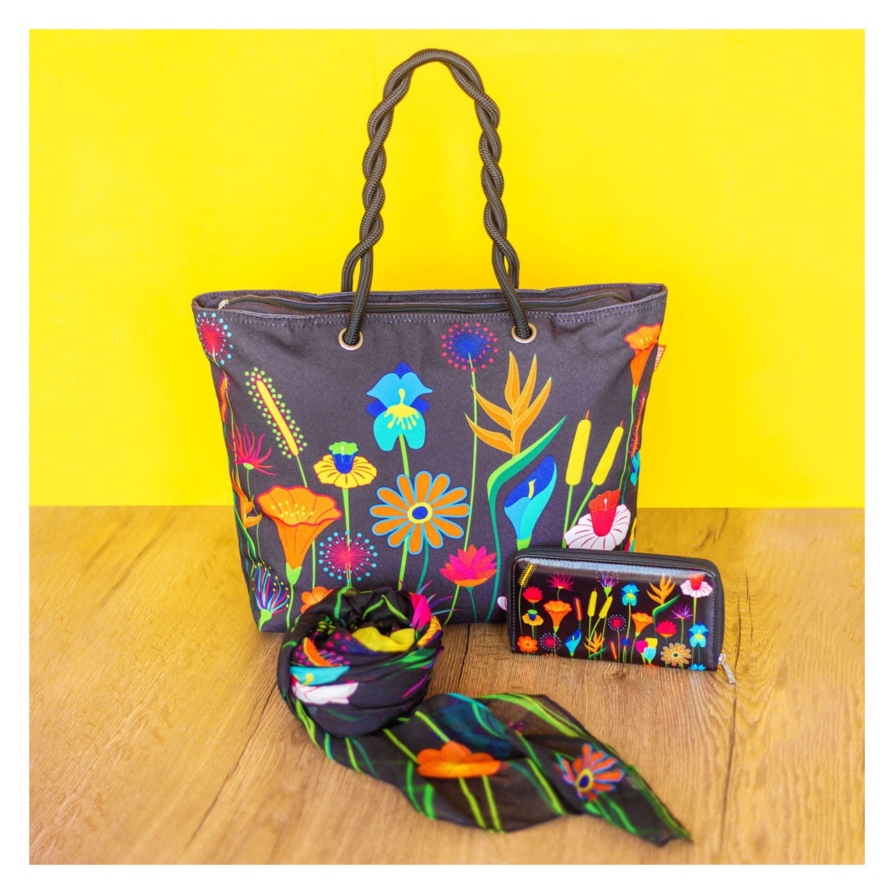Shopping bag - My Daily Bag 2 - Jardin Fleuri - Pylones