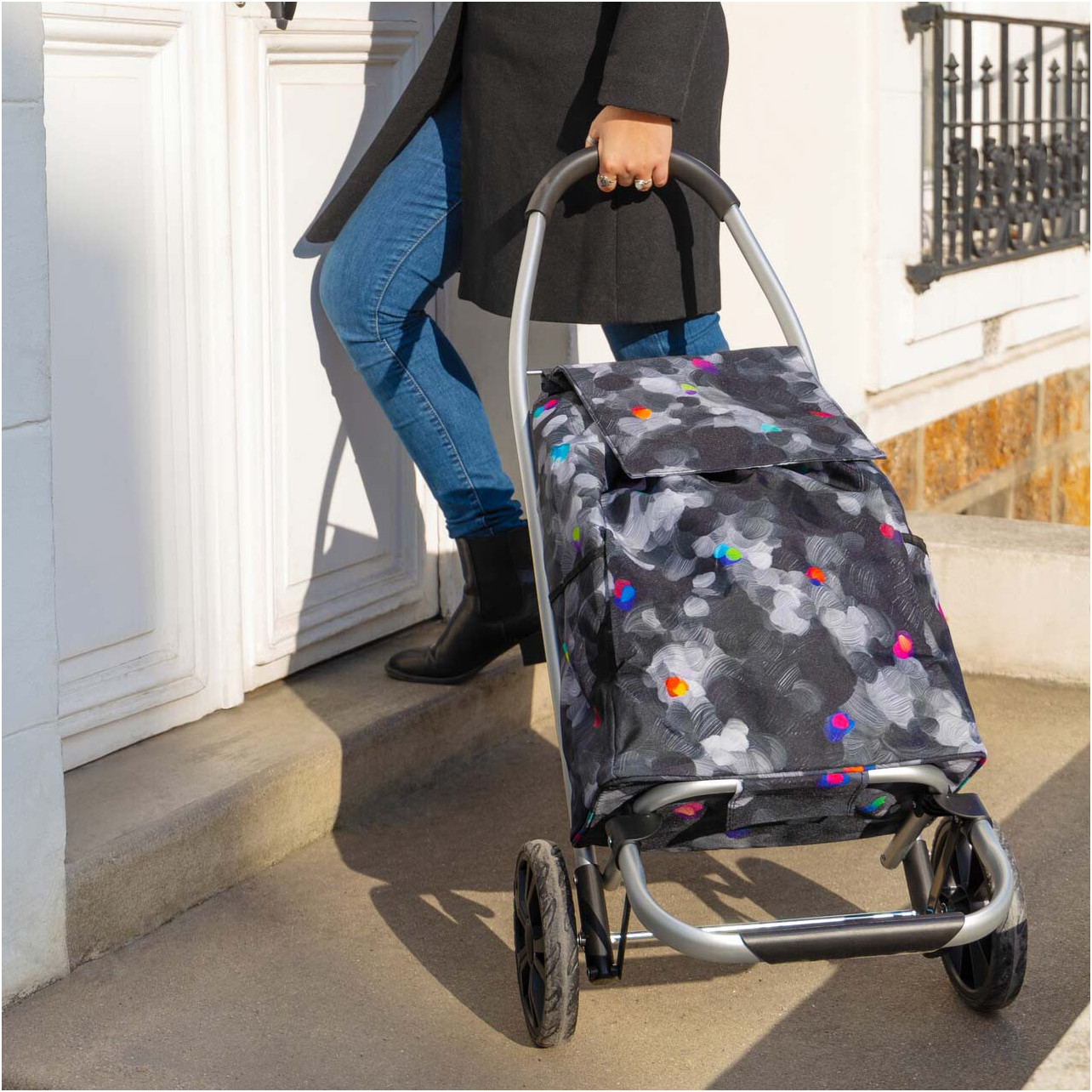 Carrello per la spesa - Trolly - Black Palette - Pylones