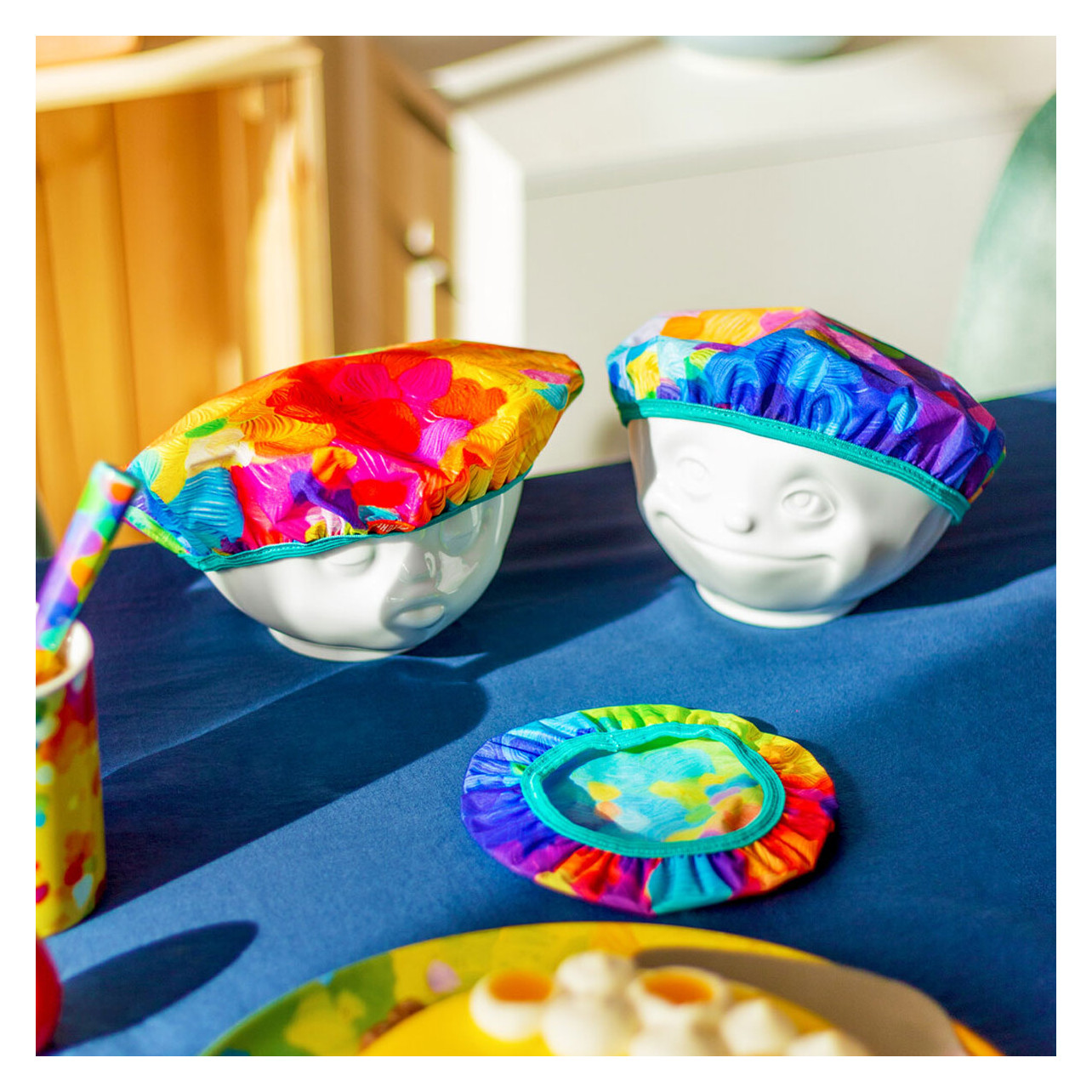 Set of 3 bowls covers - Charlotte - Palette - Pylones