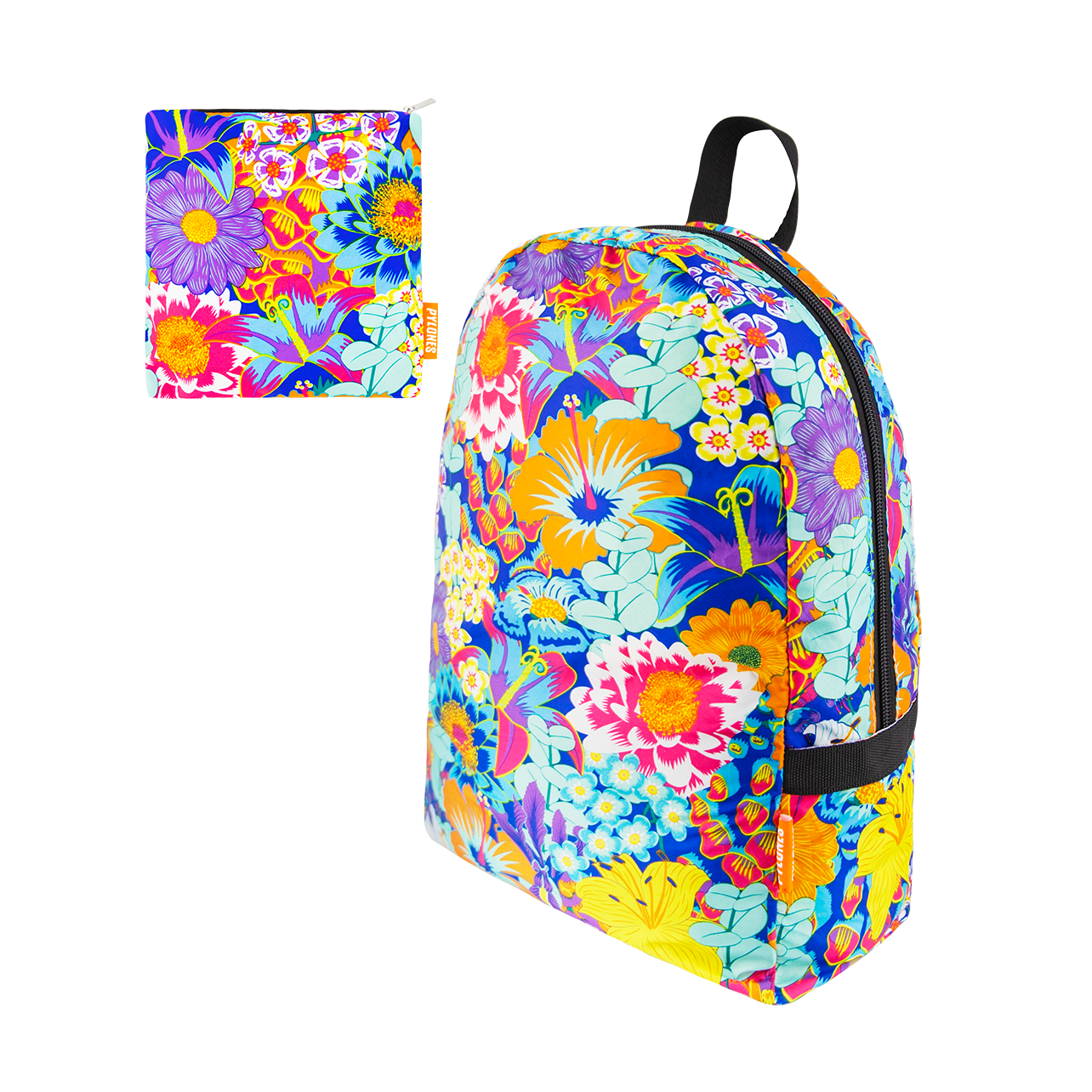 Foldable backpack - Pocket Bag - Bouquet - Pylones
