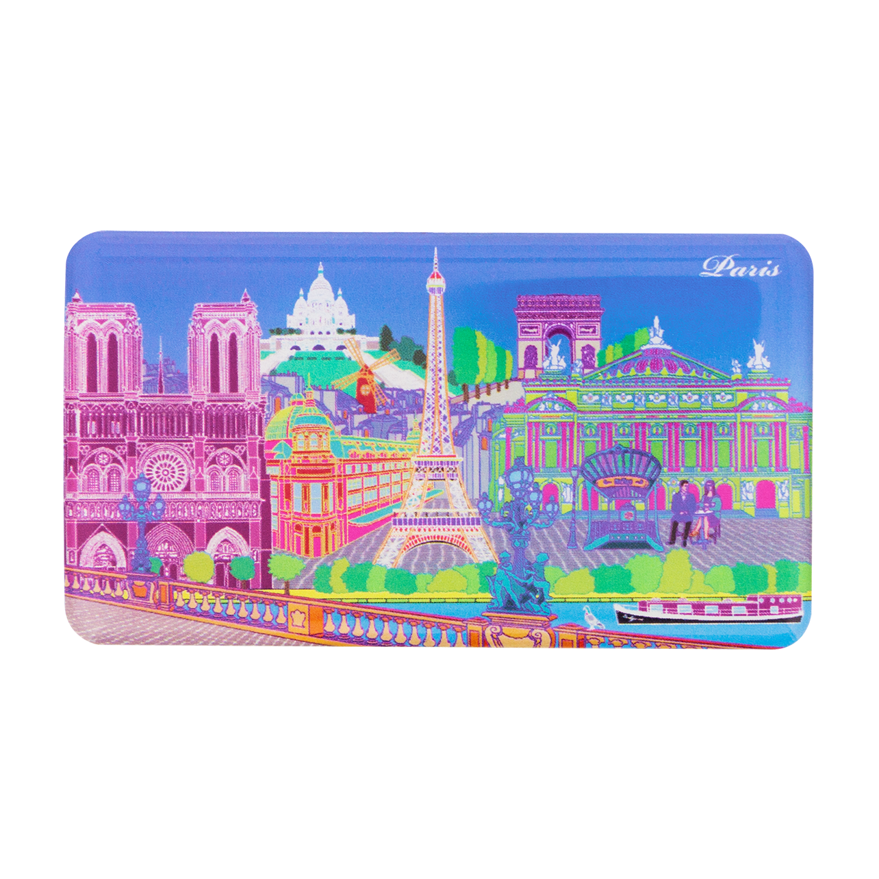 Visit my city - Magnet - New Paris - Pylones