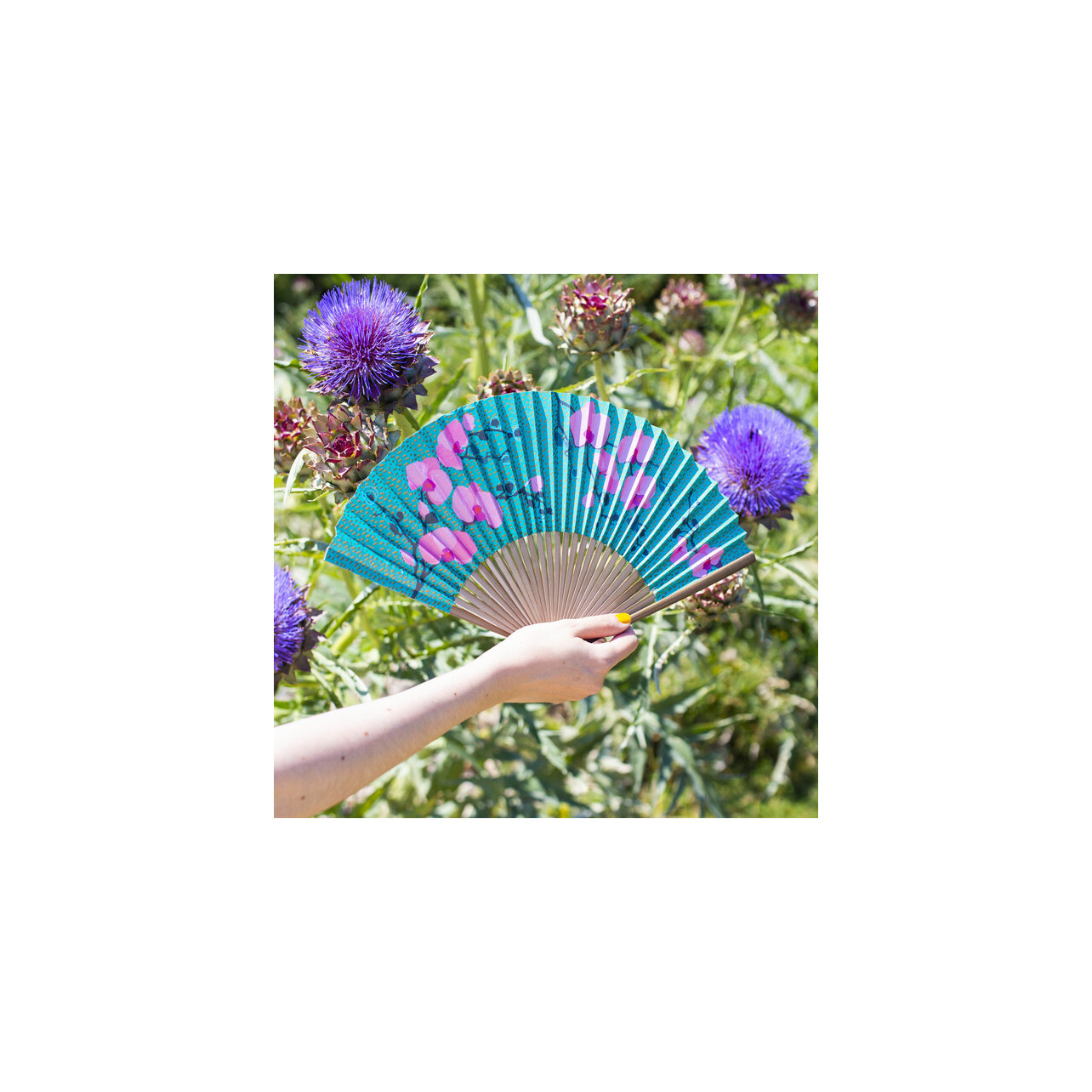 Colourful fans - Pylones