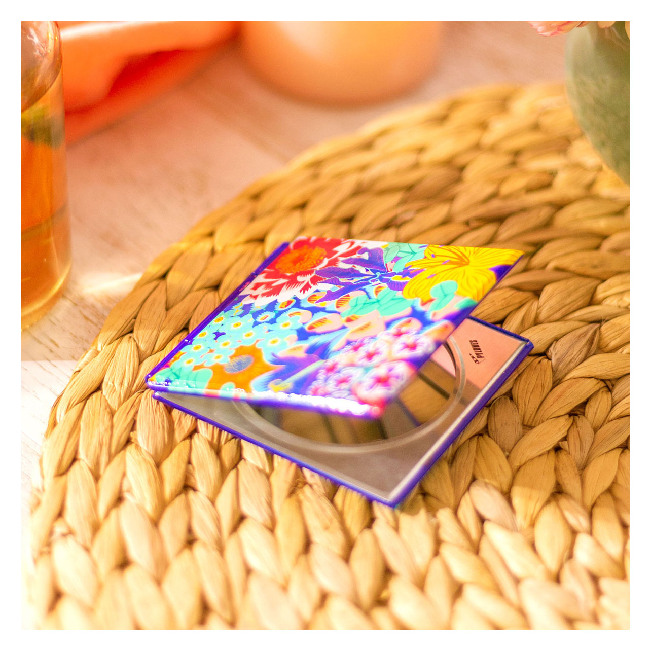 Pocket mirror - Mimi 2 - Bouquet - Pylones