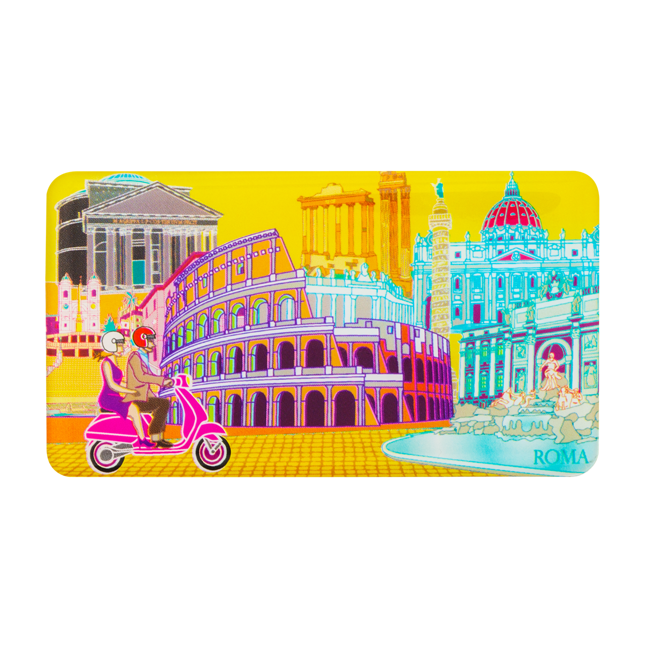 Visit my city - magnet - Rome - Pylones