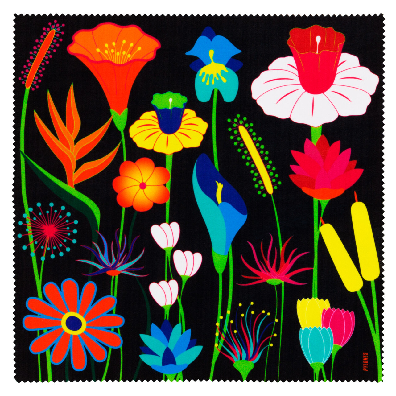 Microfibre glasses cloth - Belle Vue - Jardin Fleuri - Pylones
