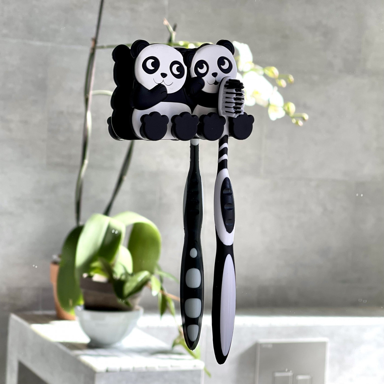 Toothbrush holder - Ani-toothi - Panda - Pylones
